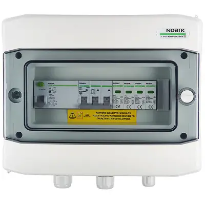 Rozdzielnica AC 3F B20 SPD T2 RCD 40A 300mA