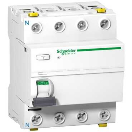 SCHNEIDER ELECTRIC IID 40A/30mA/AC 4P Wyłącznik Różnicowy 40A 30mA 4m AC 10kA ACTI 9