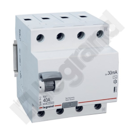 LEGRAND RX3 40A 30mA/AC Wyłącznik Różnicowy 40A 4P 4m 30mA AC 6kA